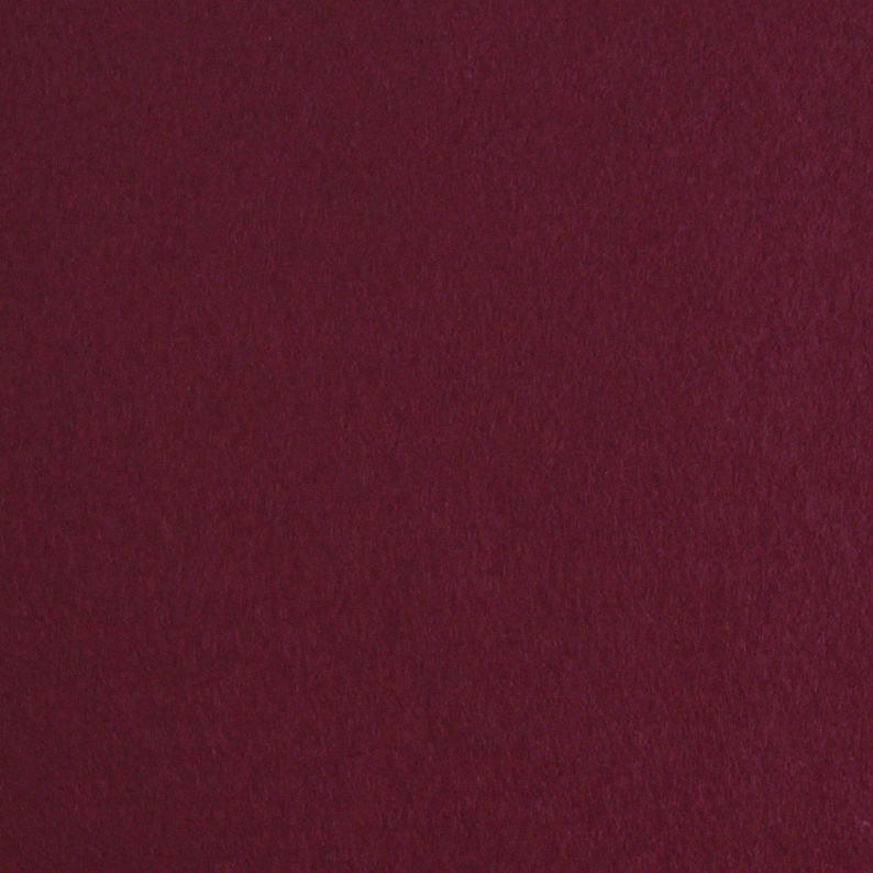 Burgundy Wool Blend Felt // Sheets // Yards // Threads // Felt Crafts ...