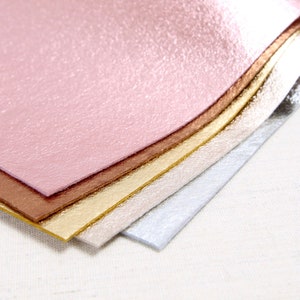 Metallic Felt // Gold // Bellwether, 9x12" Metallic Felt Sheets, Gold ...