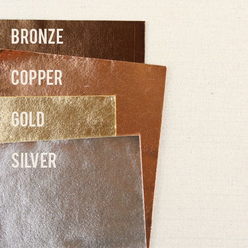 Metallic Felt // Iron-On // Gold Finish DIY Gold Felt Gold | Etsy