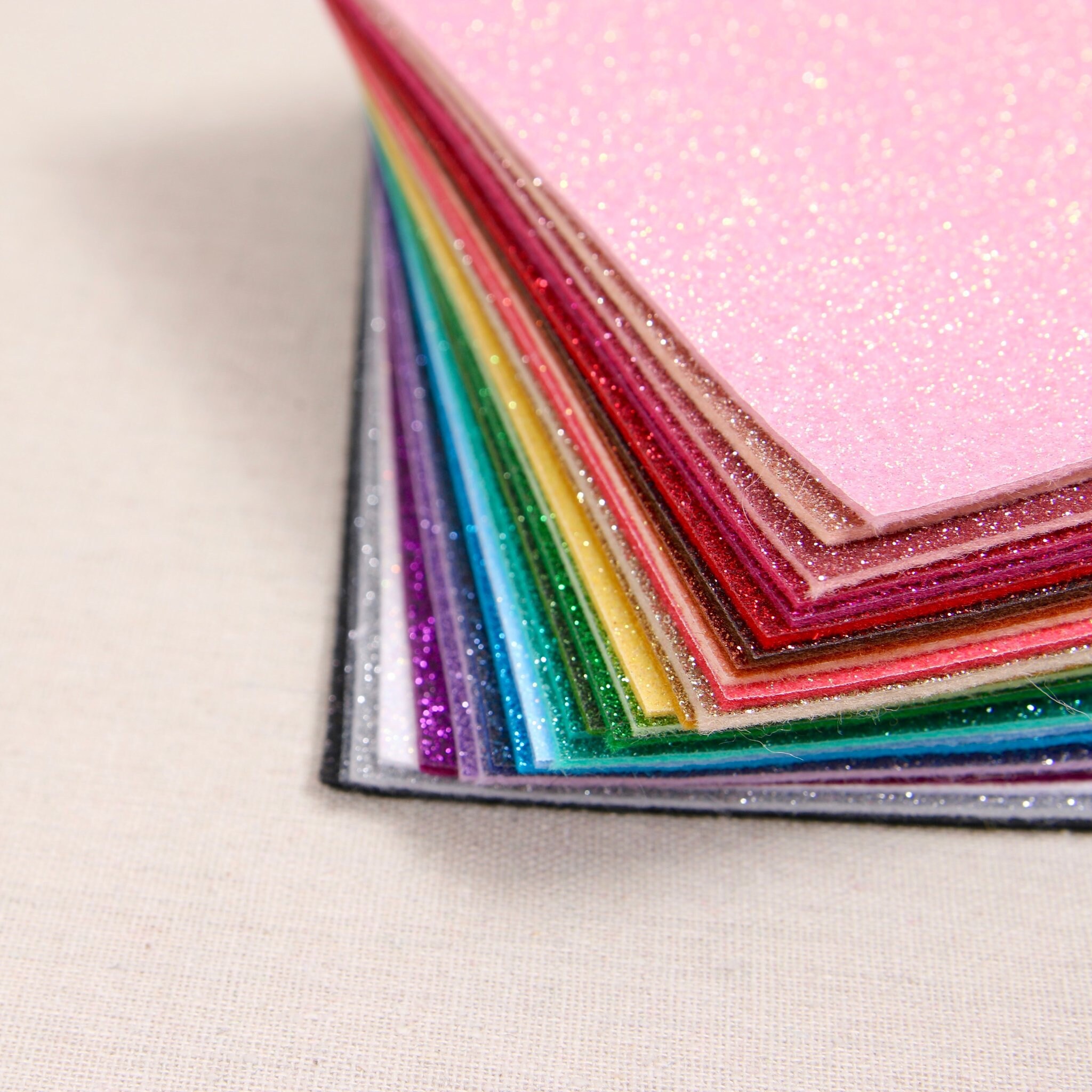 Glitter Felt // Full Collection // Bellwether Sparkly Glitter | Etsy