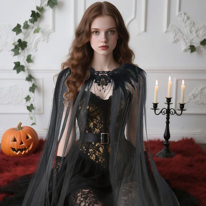 Gothic Witch Costume - Etsy