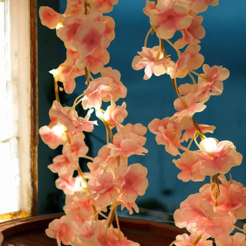 Sakura Flowers Vine - Etsy