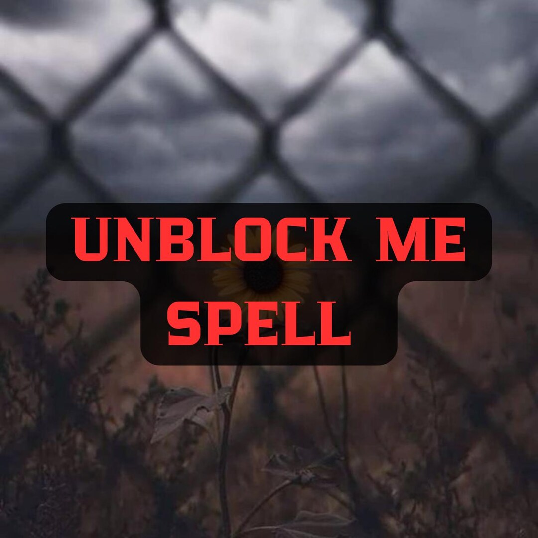 Unblock Me Spell – Remove Barriers & Restore Communication - Etsy