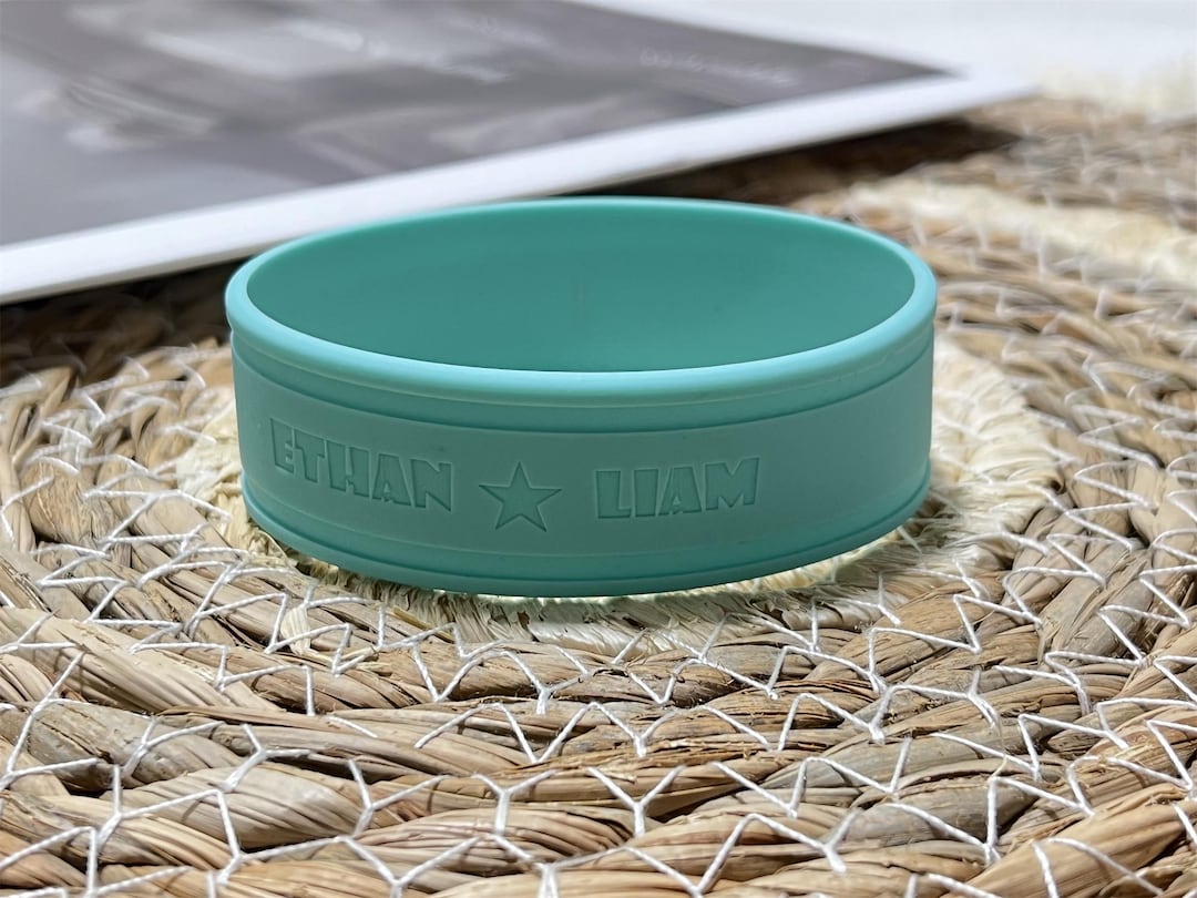 Personalized Bottle Label, Silicone Label, Water Bottle Label, Reusable ...