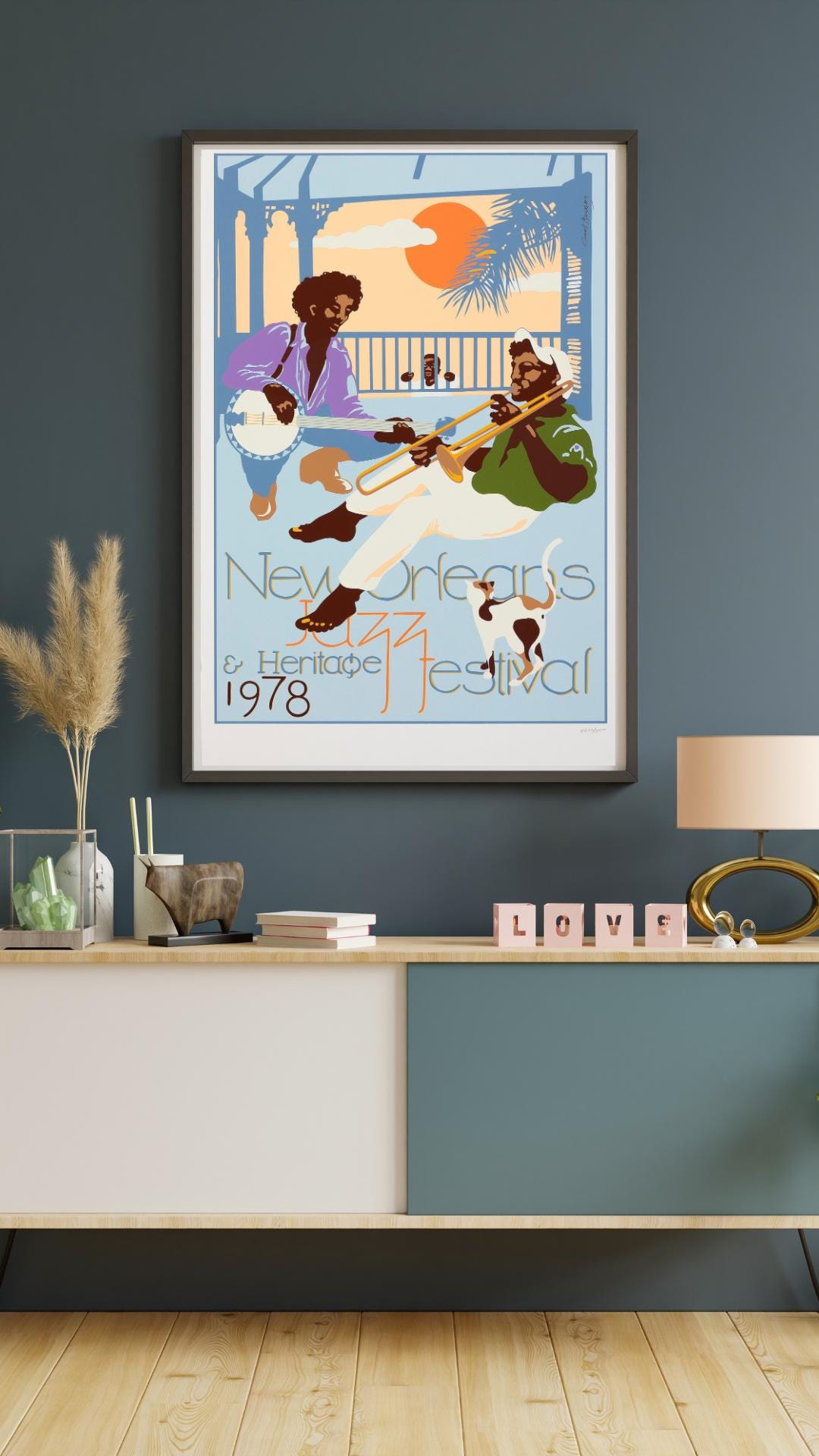 Poster Reproduction Movie Poster, New Orleans Jazz Festival, HQ Wall ...