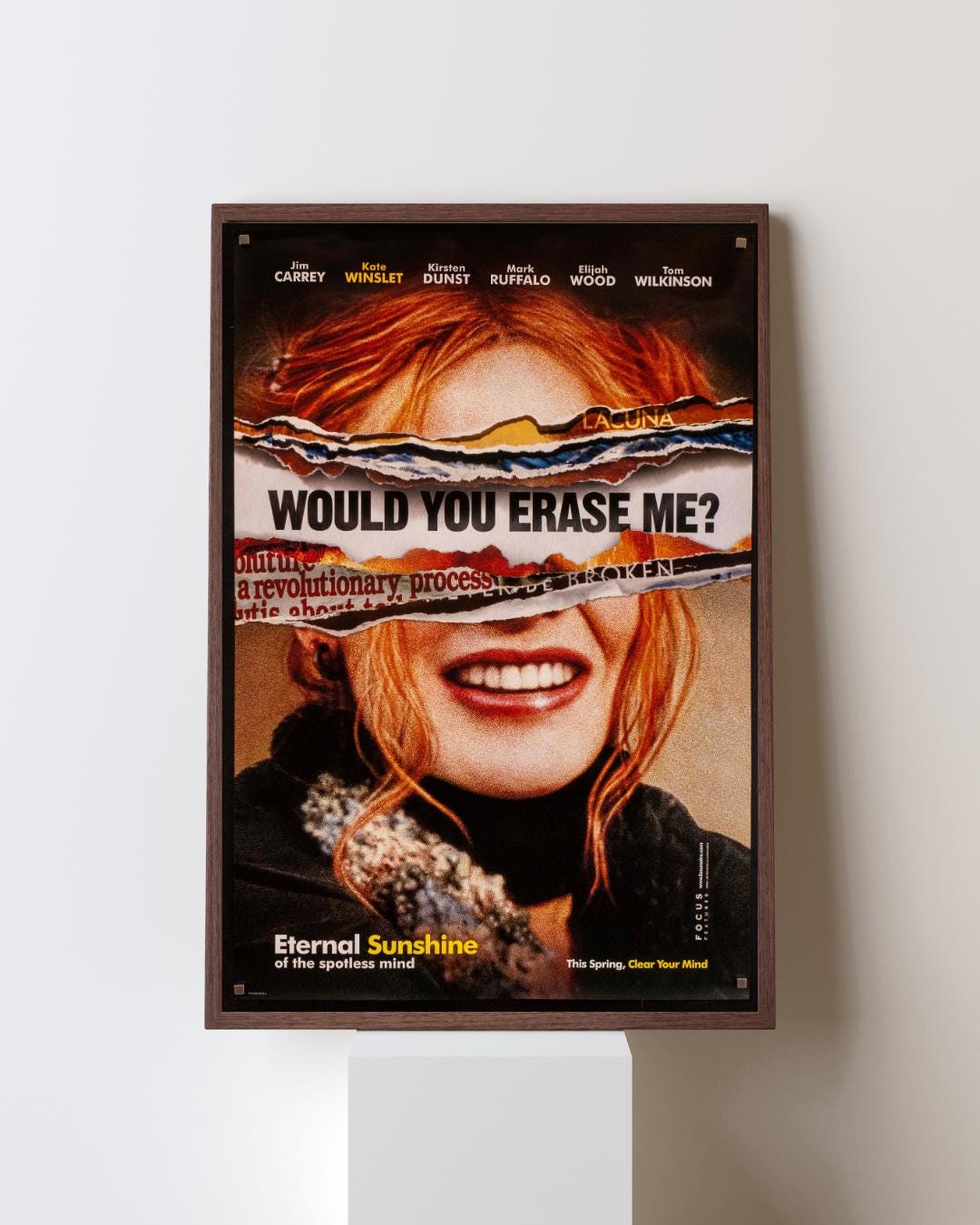 Poster Reproduction Movie Poster, ETERNAL SUNSHINE, Vintage, HQ Wall ...