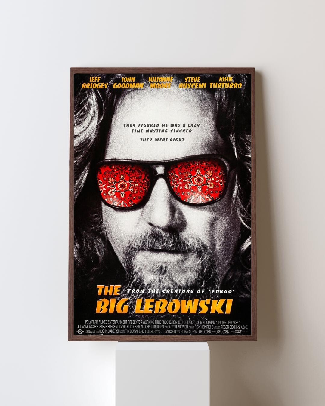 Poster Reproduction Movie Poster, the Big Lebowski, HQ Wall Decor ...