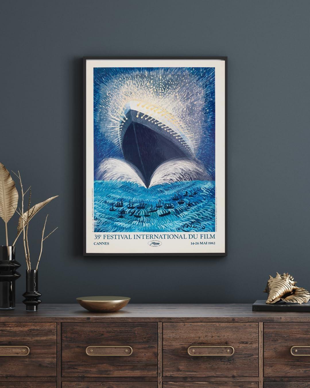Poster Reproduction Movie Poster, CANNES Festival 1982, HQ Wall Decor ...