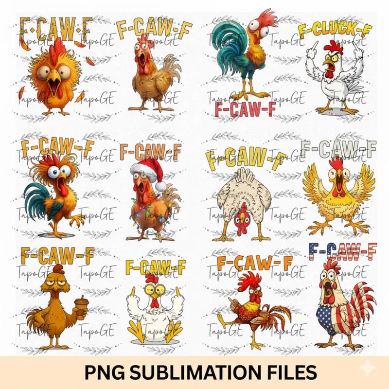 F Caw F Chicken Tshirt - Etsy