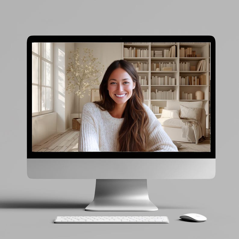Calm & Clear Virtual Background | Zoom and Teams Backdrop | Digital ...