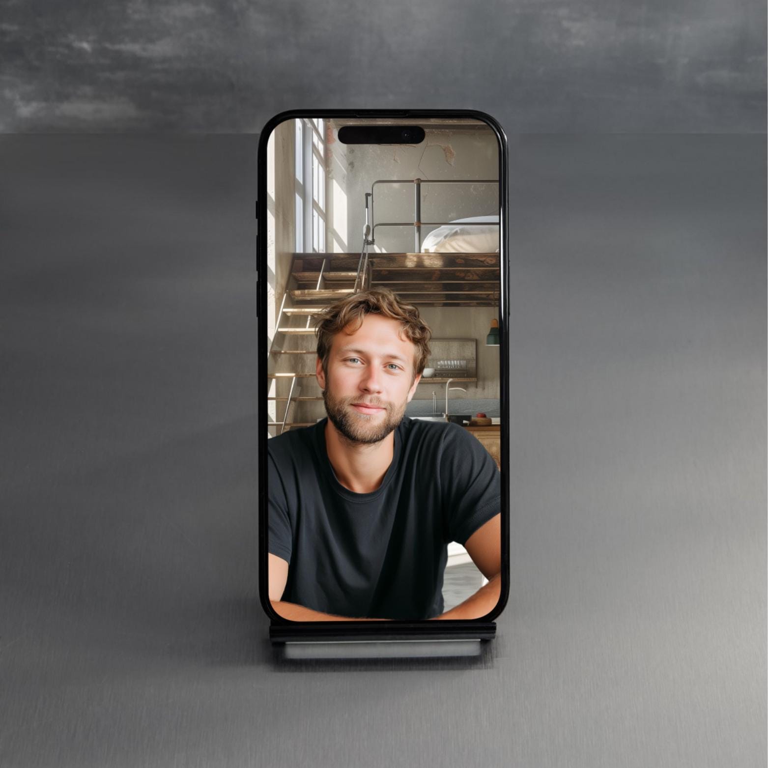 Urban Loft Virtual Background | Zoom & Teams Backdrop | Digital ...