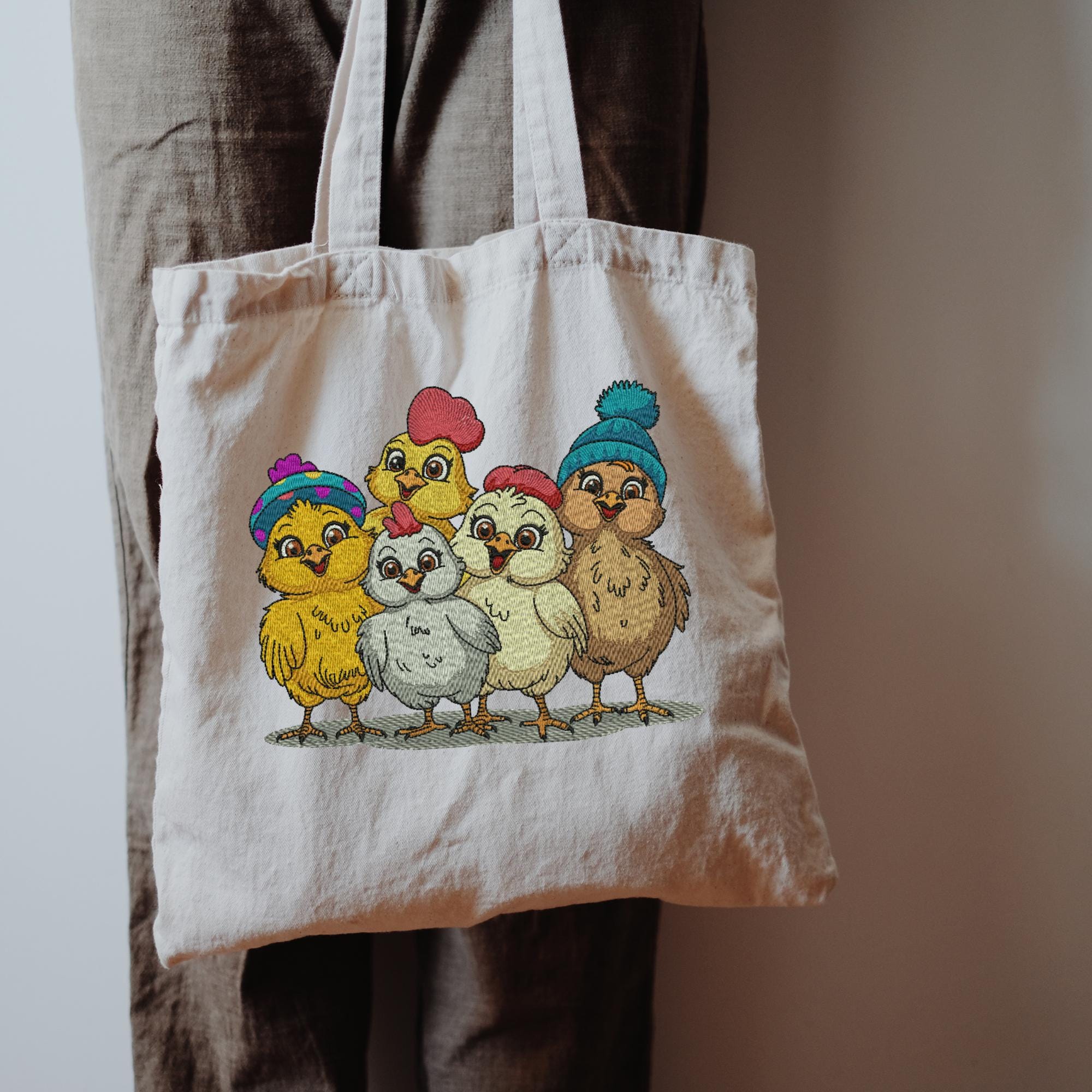 Chicken Embroidery Design, Chicken Family Embroidery, Crazy Chicken ...