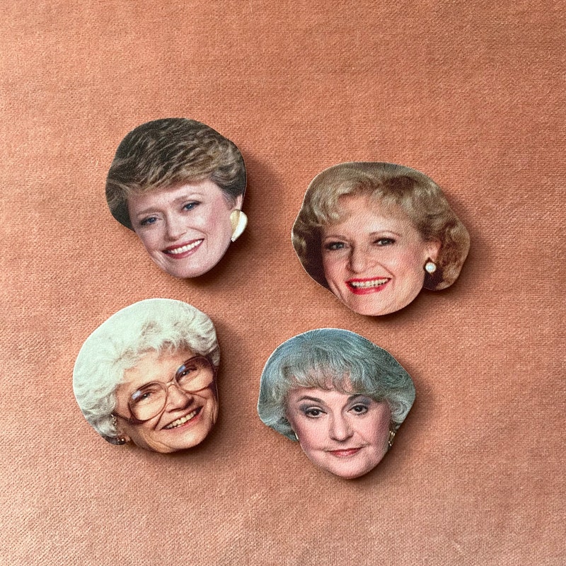 Golden Girls Enamel Pin - Etsy
