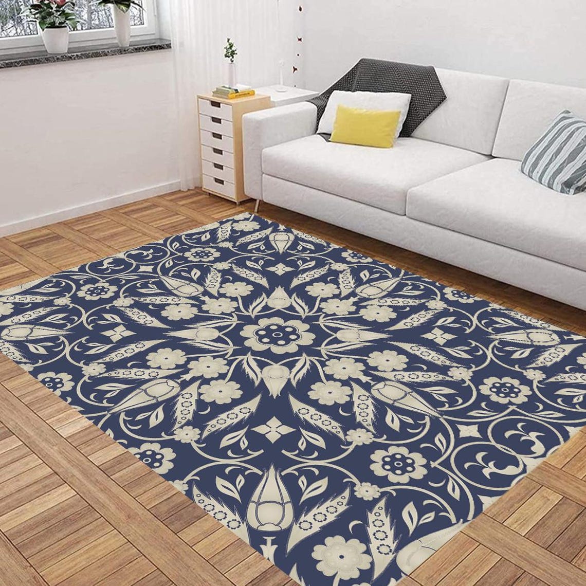 Victorian Blue Dance Floor Design | Elegant Wedding Floor Designs ...