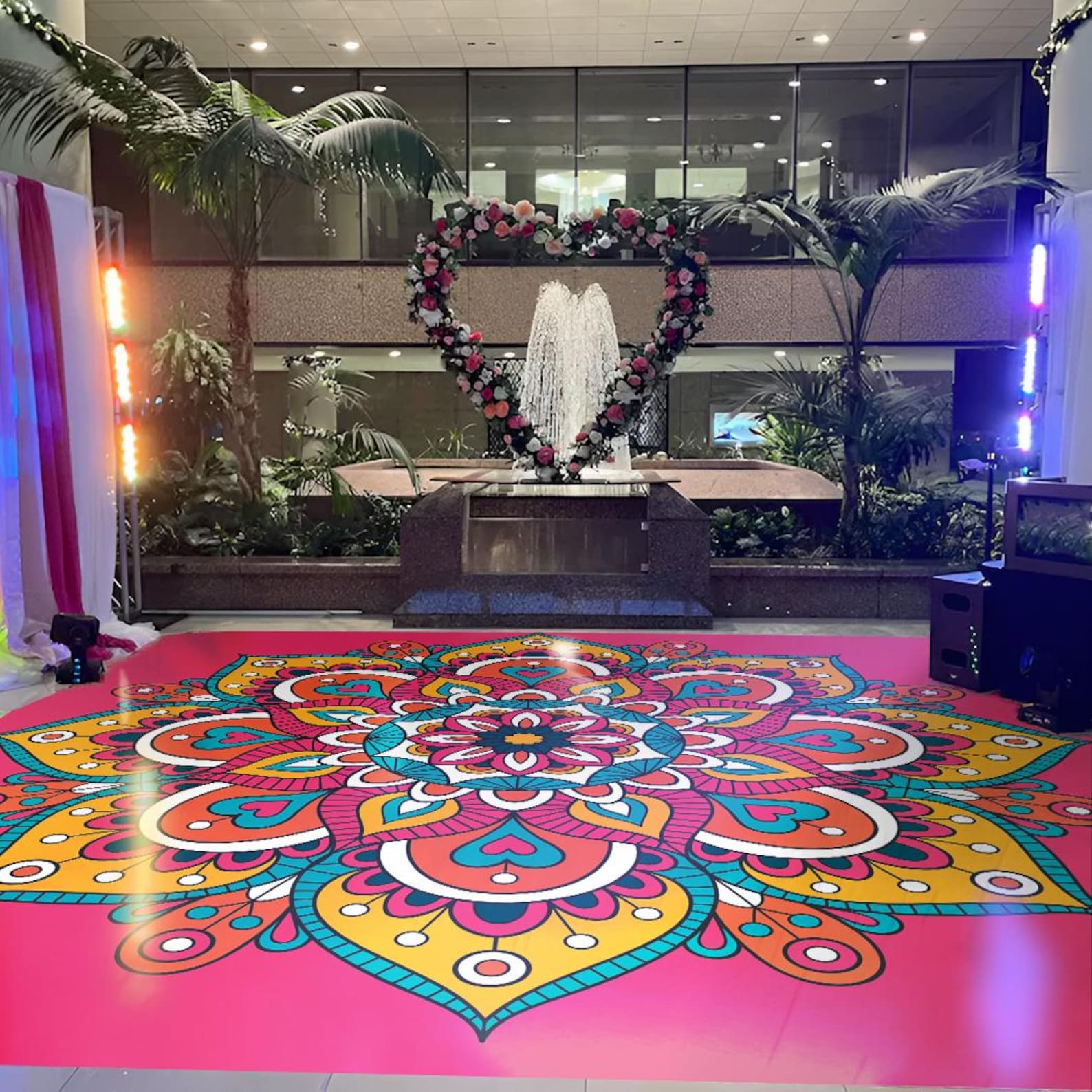 Bright Mandala Pattern - Colorful Home Decor & Craft Supplies for ...