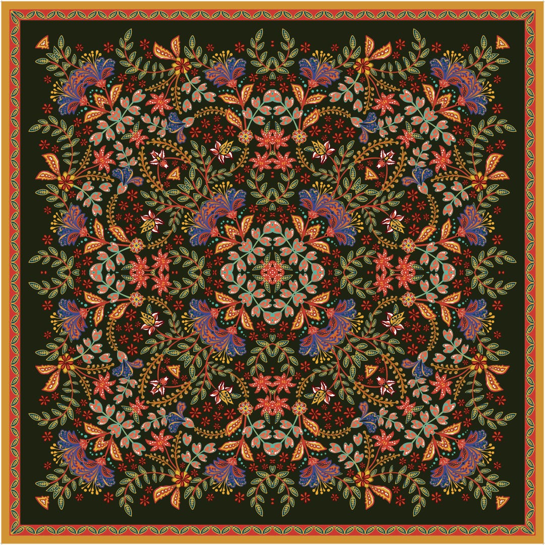 Mandala Pattern | Traditional Indian Art | Boho Digital Design ...