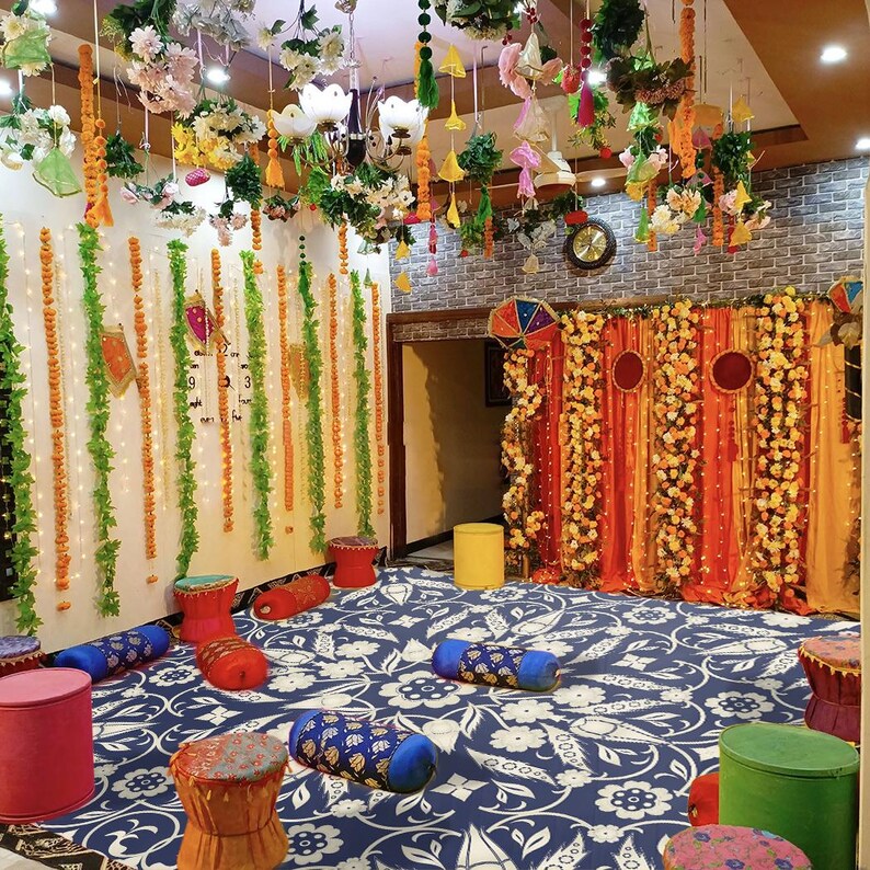 Victorian Blue Dance Floor Design | Elegant Wedding Floor Designs ...