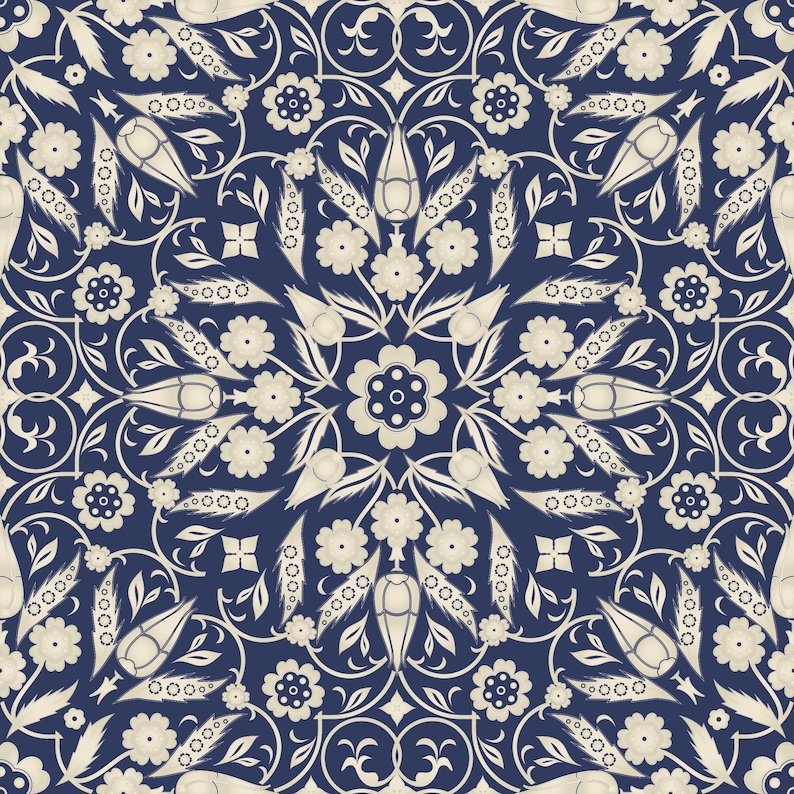 Victorian Blue Dance Floor Design | Elegant Wedding Floor Designs ...