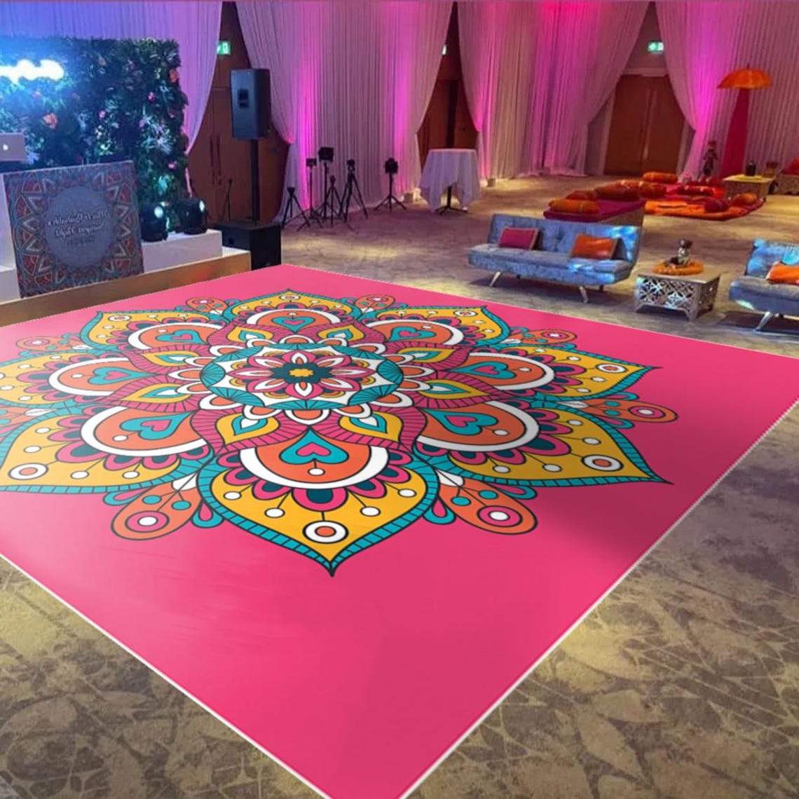 Bright Mandala Pattern - Colorful Home Decor & Craft Supplies for ...