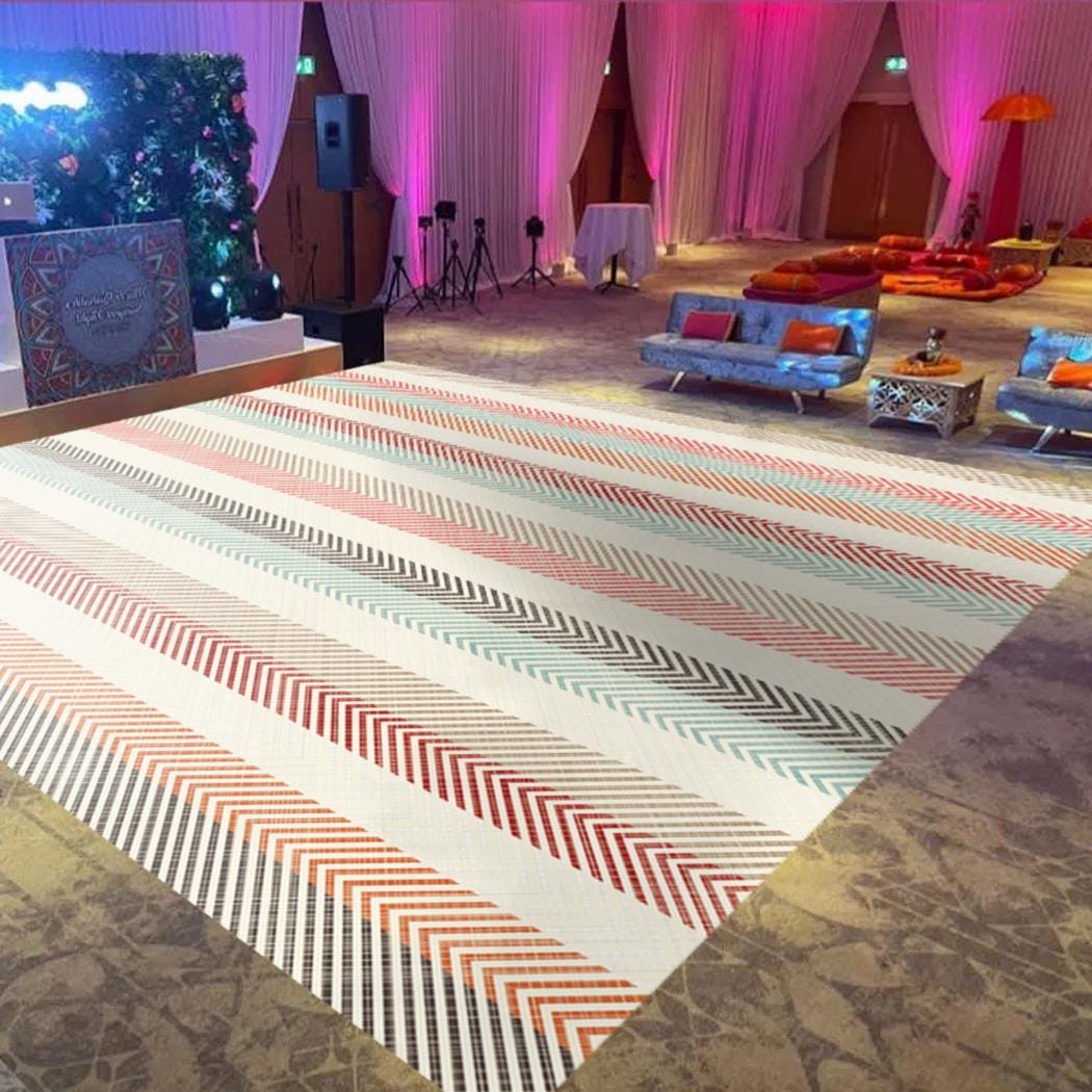 Checkered Diamond Dance Floor Design: Event Digital Download - Etsy