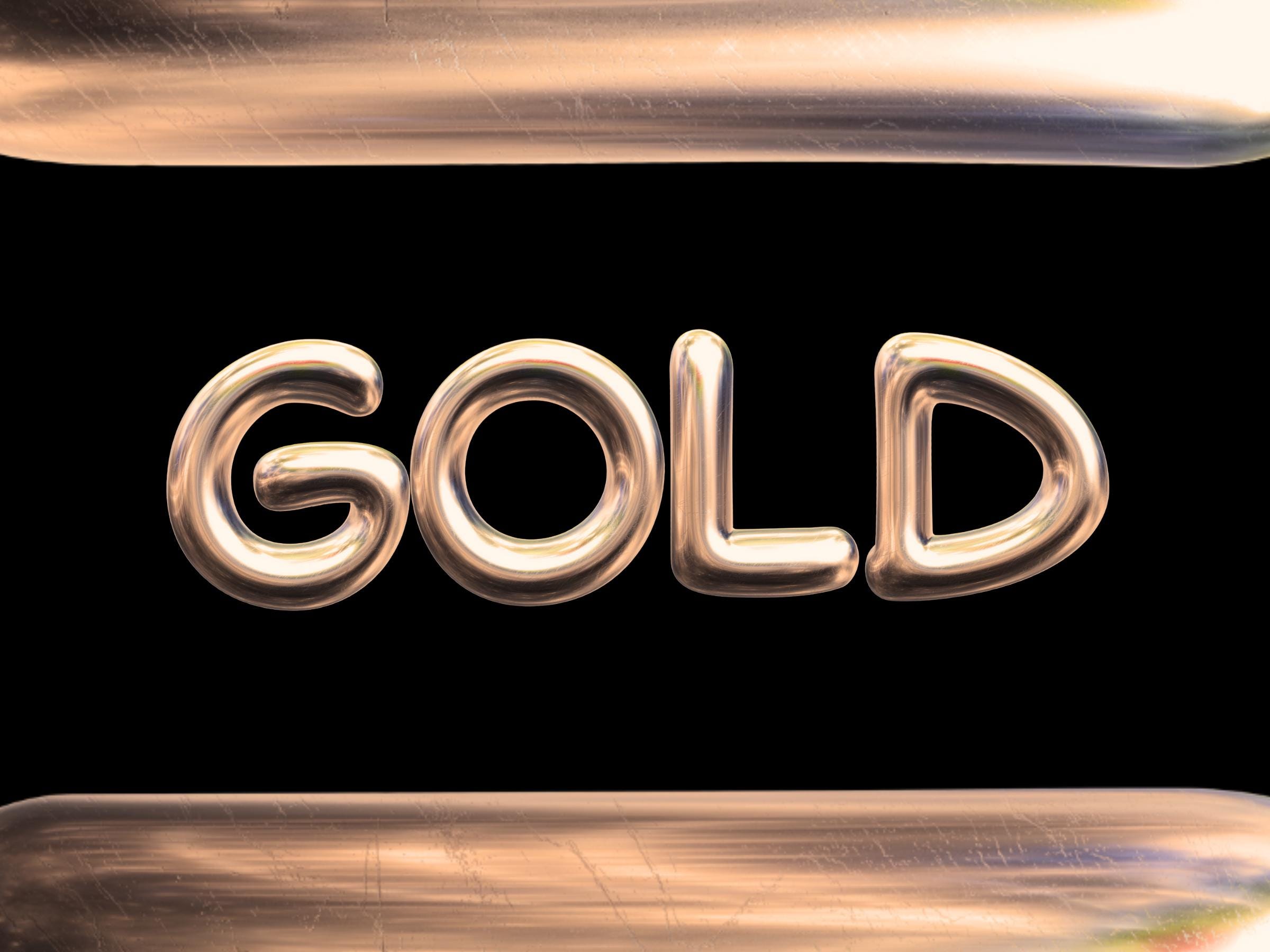 Gold Metal Letters PNG SVG, Golden Font, Chrome Alphabet, Metallic ...