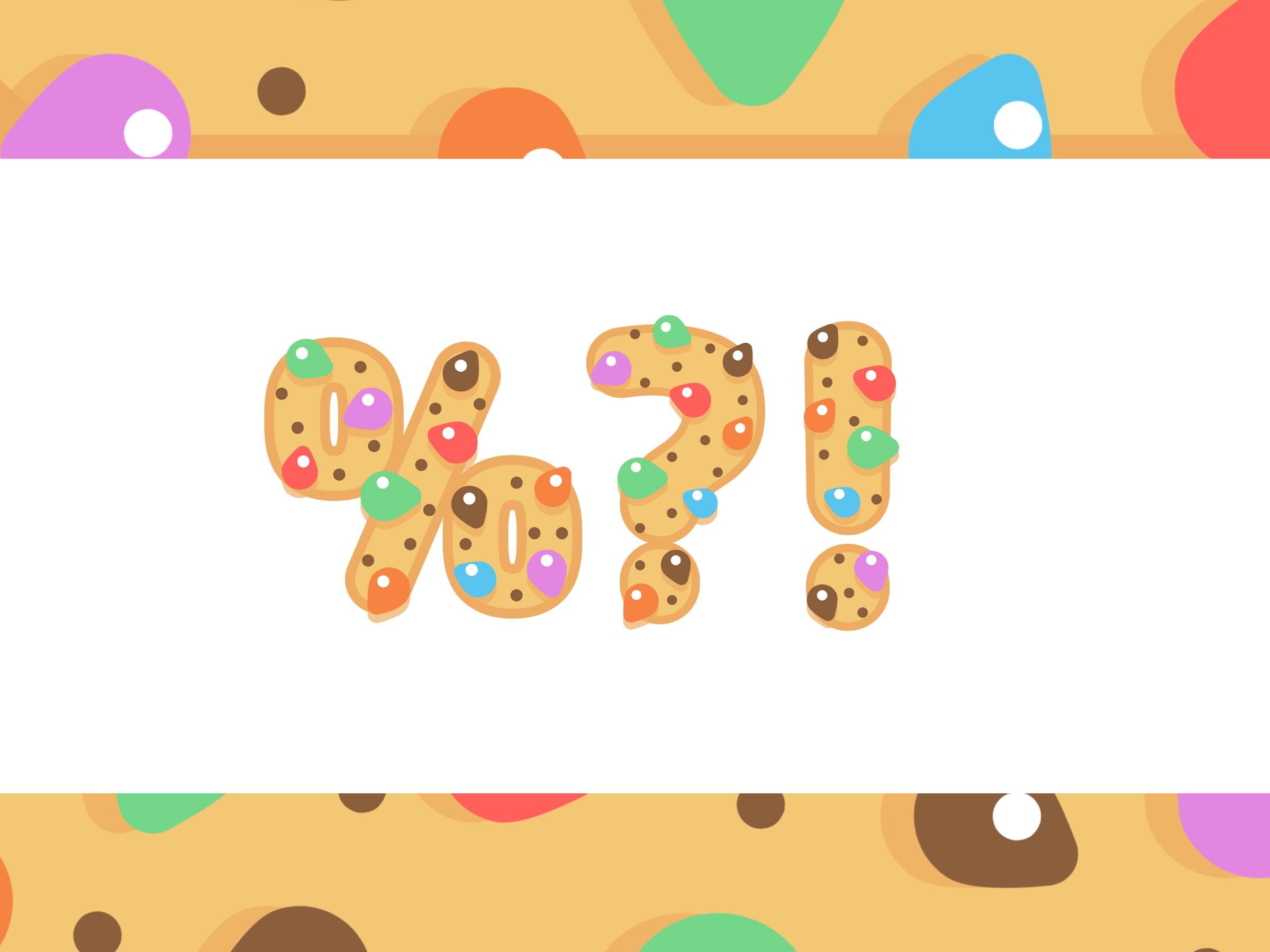 Cookie Font SVG: Letters, Numbers, Punctuation (PNG) - Etsy