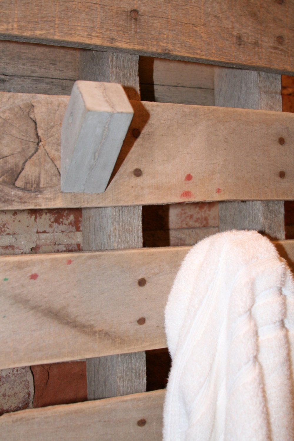 Square Concrete Wall Hooks (set of 3) - Etsy