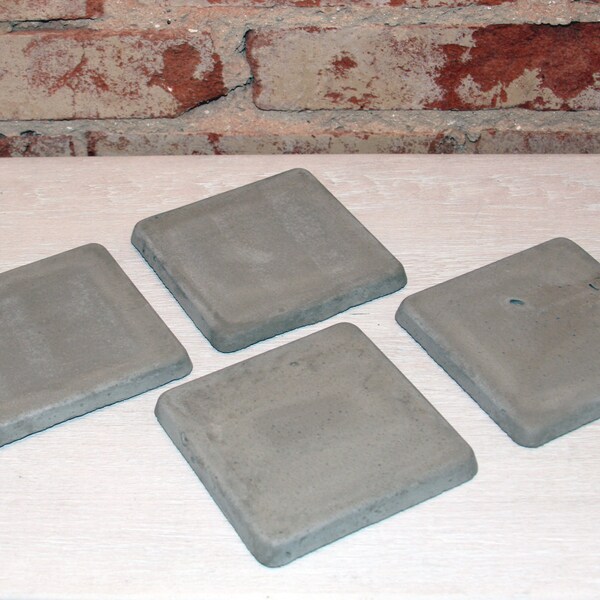 Concrete Coasters - Etsy