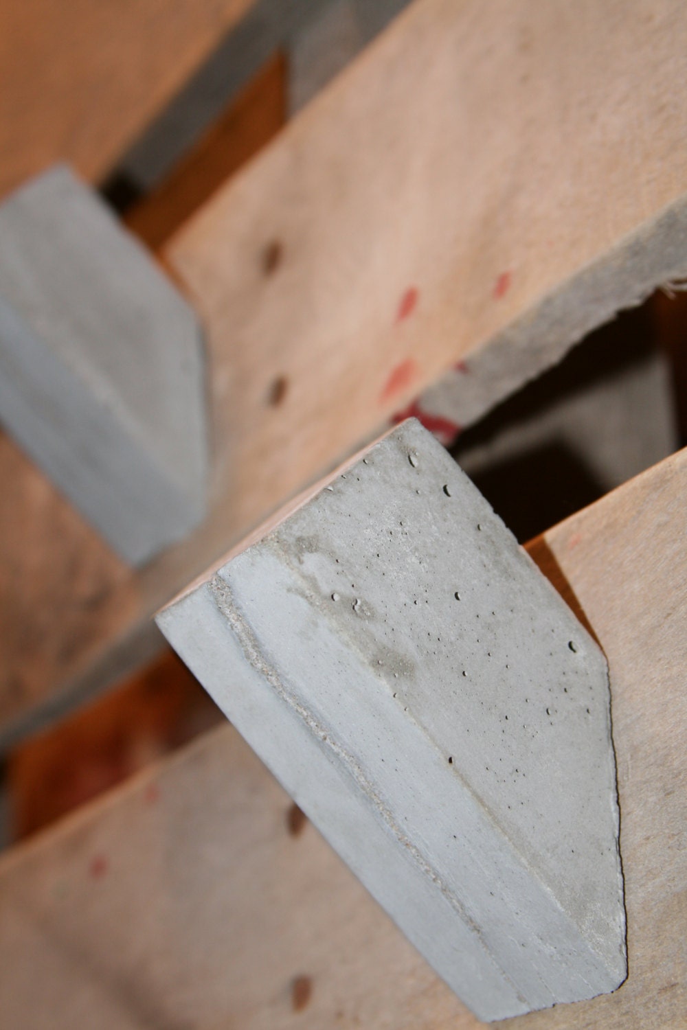 Set of 6 Concrete Wall Hooks - Etsy