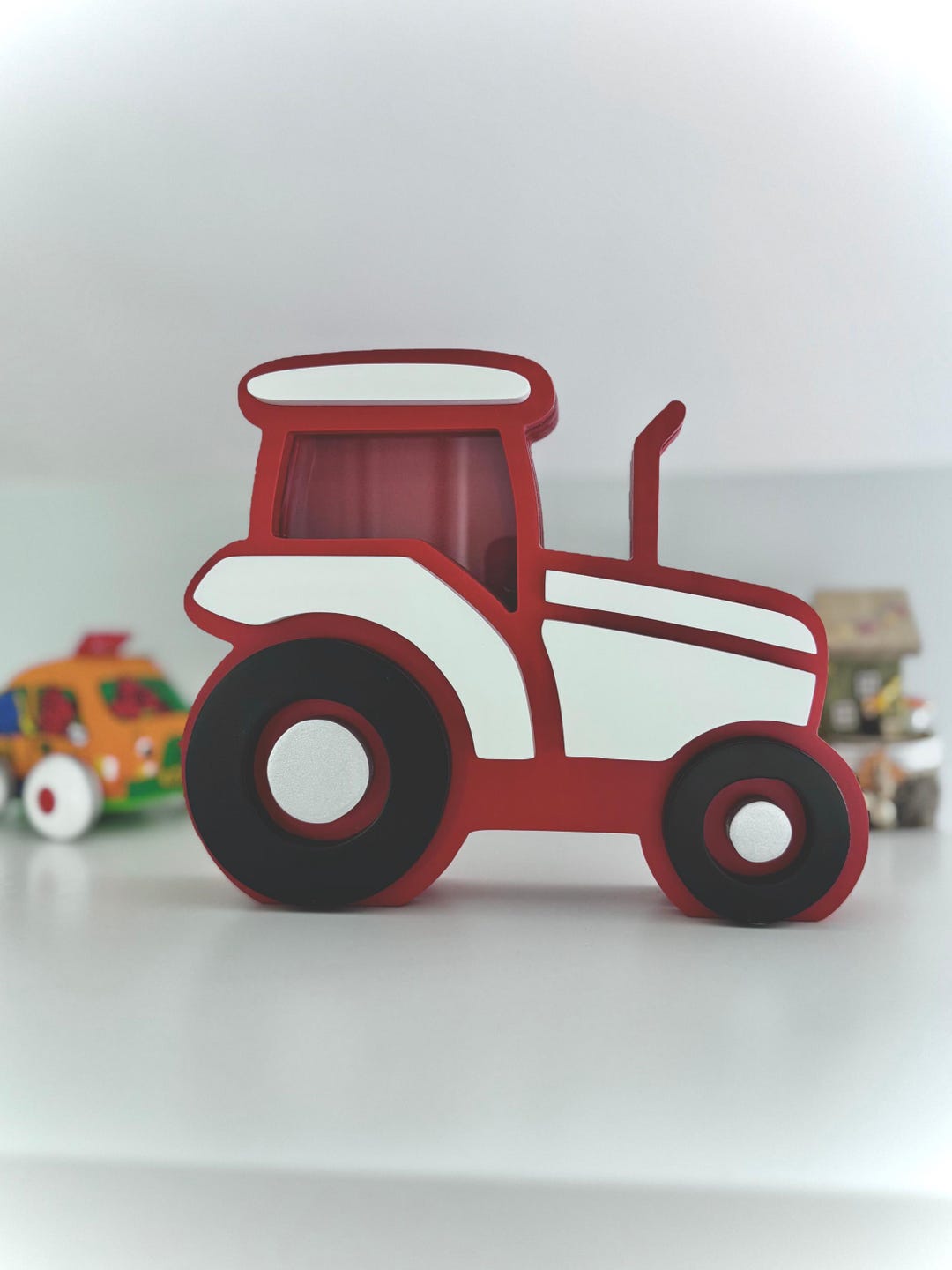 Tractor Piggy Bank / Farm Style Piggy Bank / Tractor Coin Bank / Piggy ...