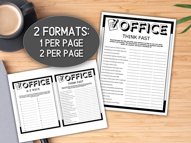 Think Fast Team Building Games | Work Games | Think Quick Game | Think ...