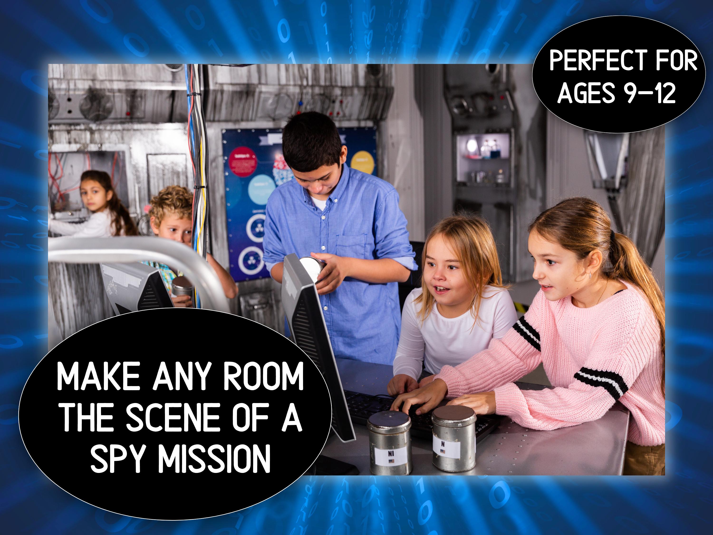 Escape Room Kit Printable Game Spy Escape Room for Teens Kids Escape ...