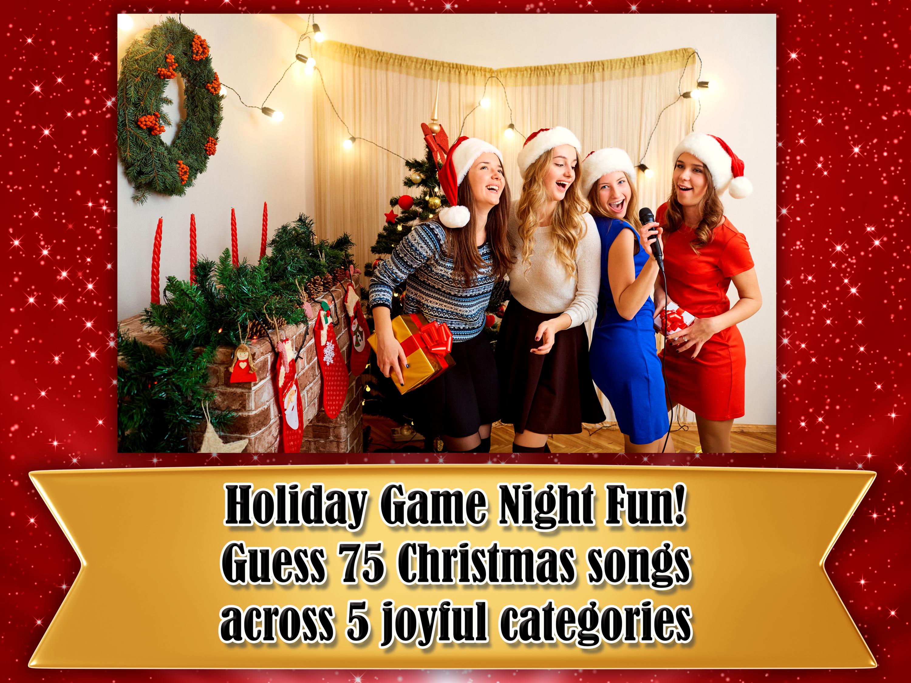 Christmas Name That Tune Game, Powerpoint Guess the Holiday Song Xmas ...