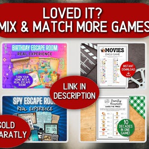 Escape Room for Adults Printable, Escape Room Teens Time Escape Room ...