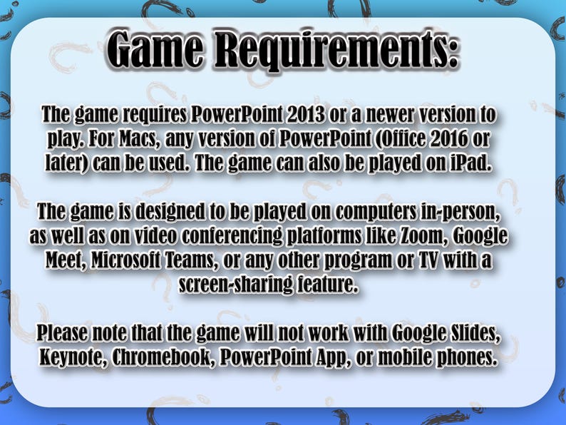 Powerpoint Trivia Games Trivia Night Games Trivia Powerpoint General ...