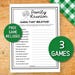 Family Reunion Guess That Relative Printable Games for Families ...