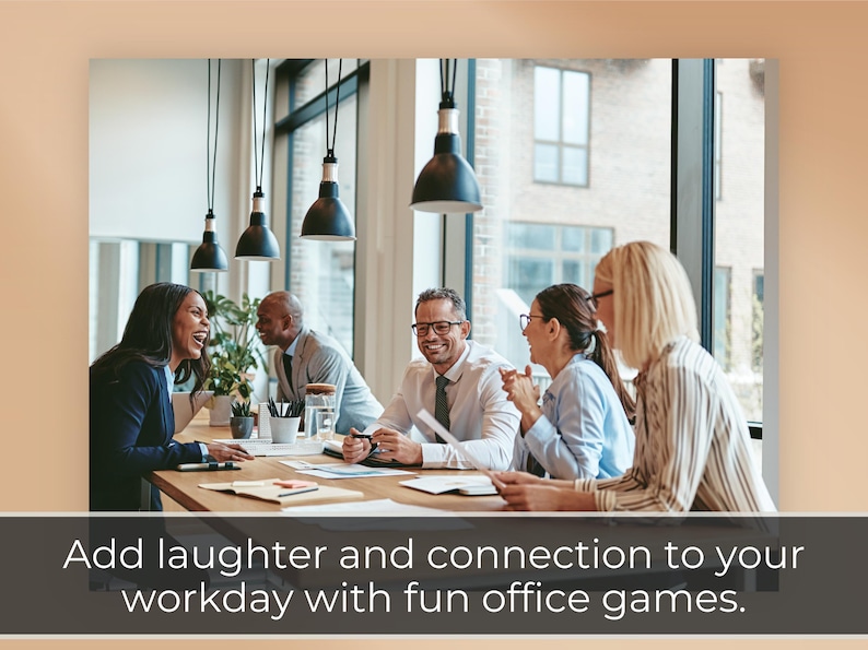 Office Party Work Games Team Building Game for Office Minimalist ...