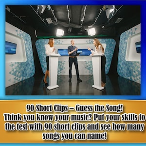 Name That Tune Game Powerpoint, Song Finish the Lyrics Zoom Games ...