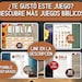 Biblia Bingo Espanol, Christian Game Bible Bingo Juegos Biblicos in ...