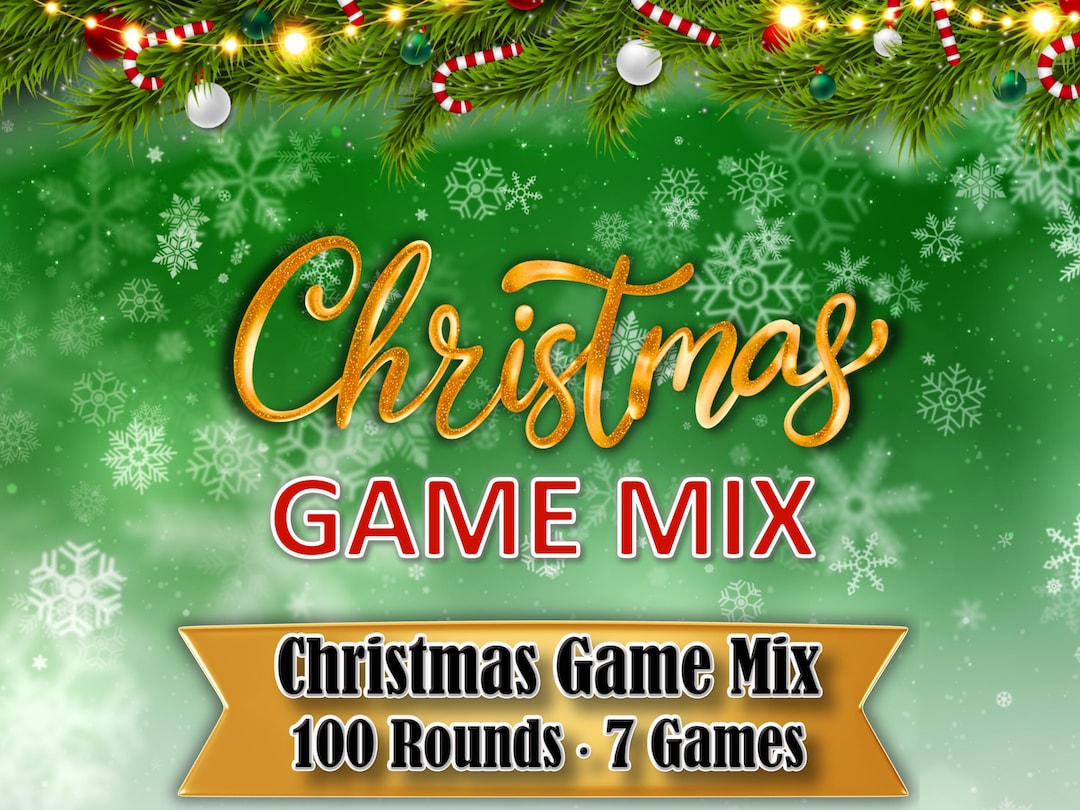 Christmas Powerpoint Party Games Zoom or in Person Gathering Pub Trivia ...