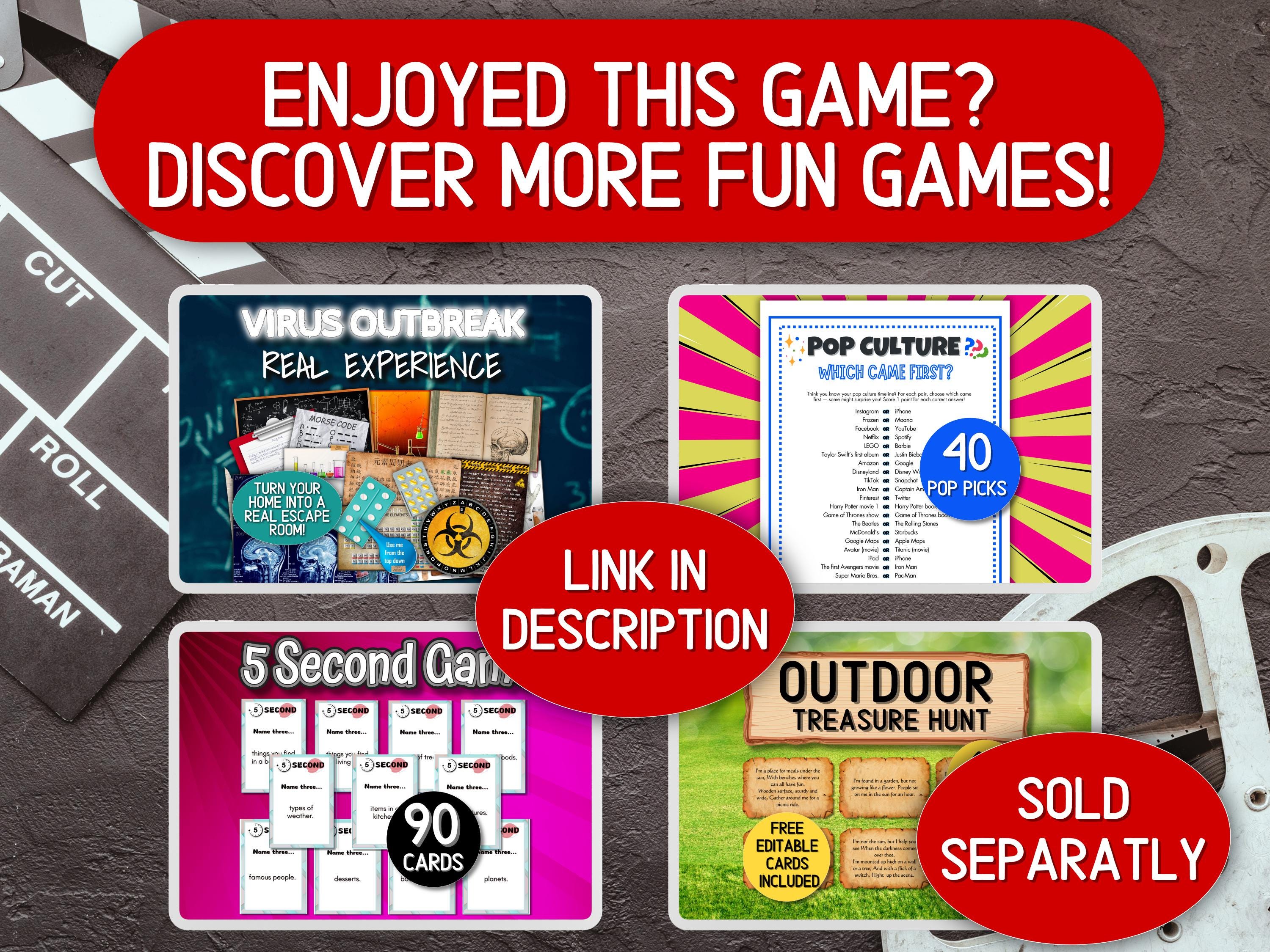 Movie Emoji Pictionary | Emoji Movie Guessing Game | Printable Games ...