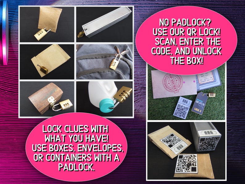 Escape Room Teen Girl Birthday Kit Game Spy Escape Room for Teens Kids ...