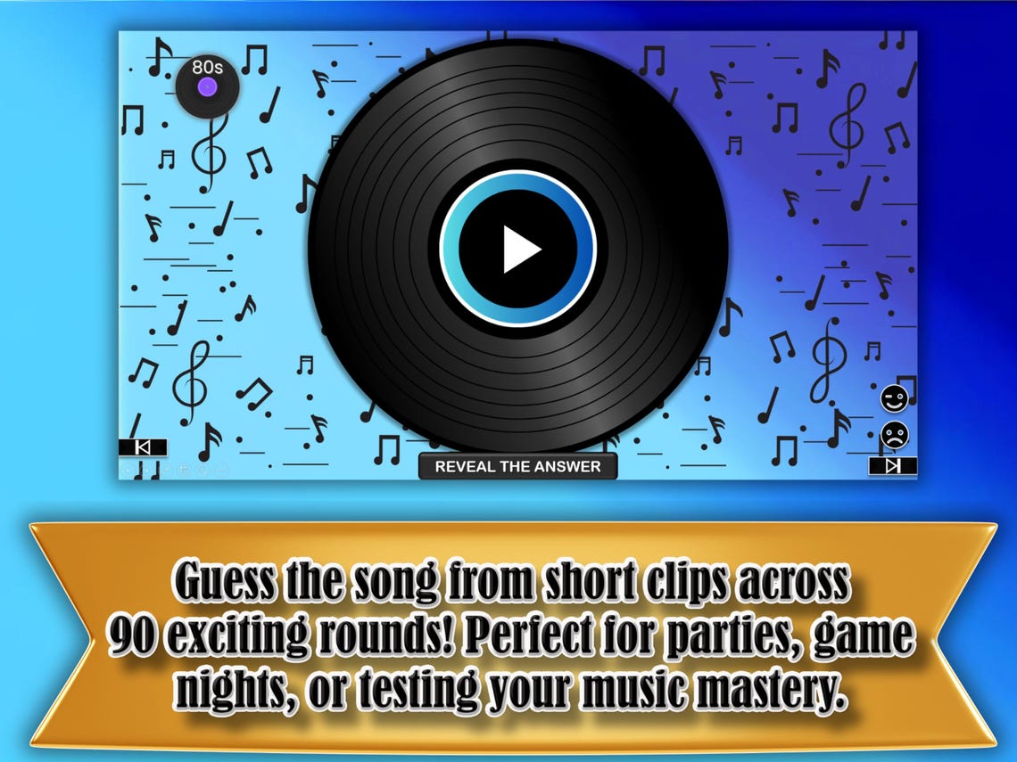 Name That Tune Game Powerpoint, Song Finish the Lyrics Zoom Games ...