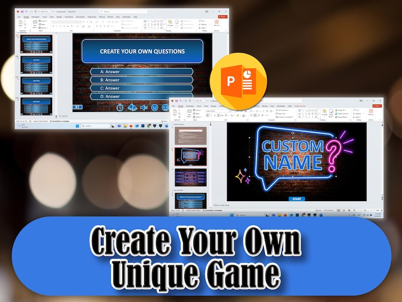 Pub Quiz Powerpoint Game, Pub Trivia Night Questions and Answers Quiz ...