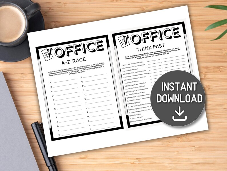 Think Fast Team Building Games | Work Games | Think Quick Game | Think ...