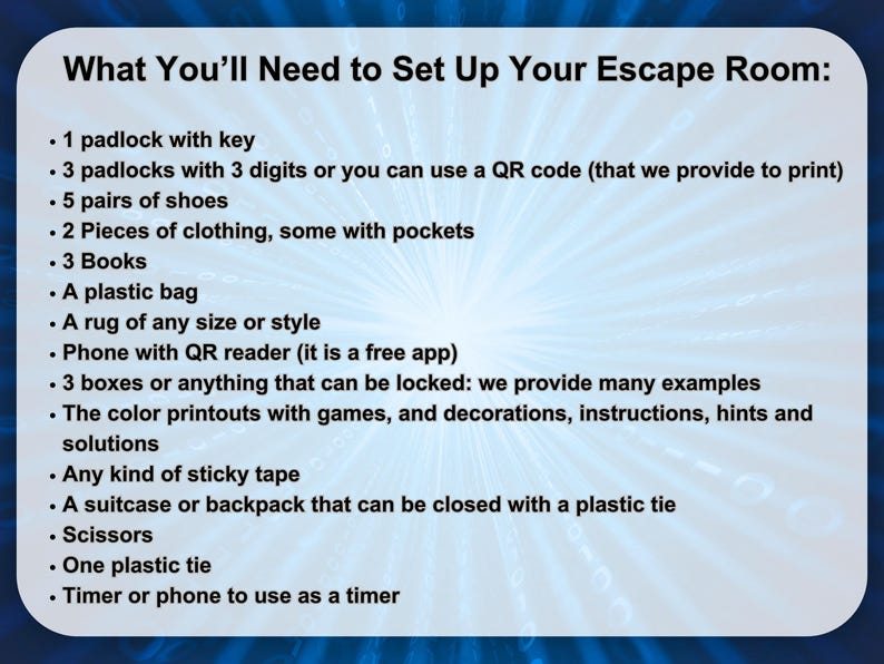 Escape Room Kit Printable Game Spy Escape Room for Teens Kids Escape ...