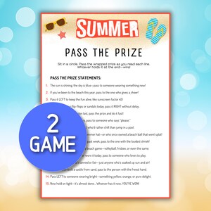Summer Left Right Game | Pass the Prize | Beach Left Right Game ...