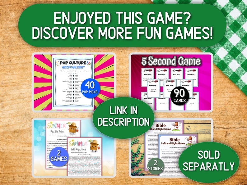 Family Reunion Guess That Relative Printable Games for Family Reunion ...