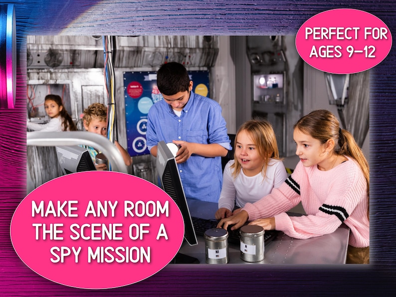 Escape Room Teen Girl Birthday Kit Game Spy Escape Room for Teens Kids ...