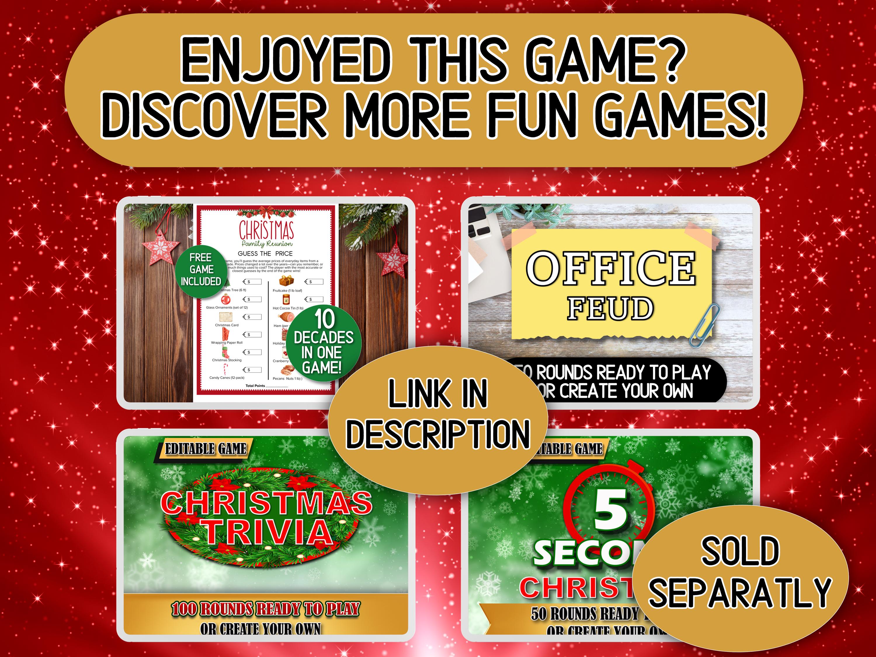 Memory Game Christmas Powerpoint Virtual Game Pictures Memorize Game ...